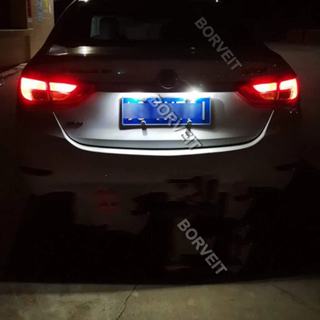 BRIGHT WHITELED NUMBER Plate Globes for Holden Commodore VS VT VX VY VZ ...