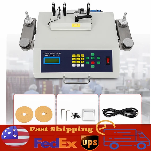 AUTOMATIC COUNTING MACHINE SMT SMD Parts Component Counter +Leak ...