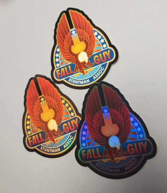 COLT SEAVERS THE Fall Guy Unknown Stuntman STICKERS 3 PACK LOT ...