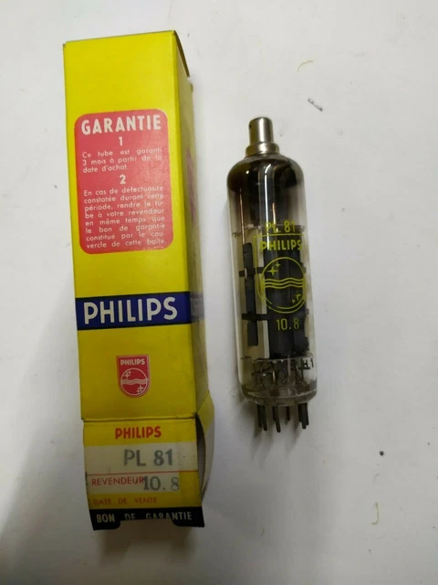 PL81 VACUUM Tube Valve PHILIPS NOS Lot 2 Pcs (DepT12) EUR 11,25 ...
