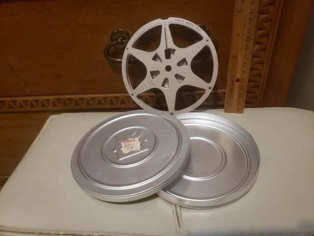 VINTAGE 8MM FILM Reel With 5" Container Tin - Eastman Kodak 200 Feet ...