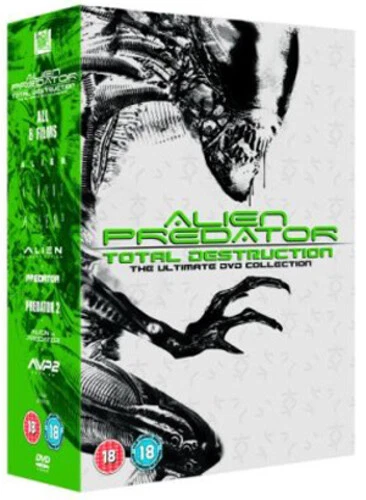 ALIEN VS PREDATOR: Total Destruction Collection DVD (2008) Sigourney ...
