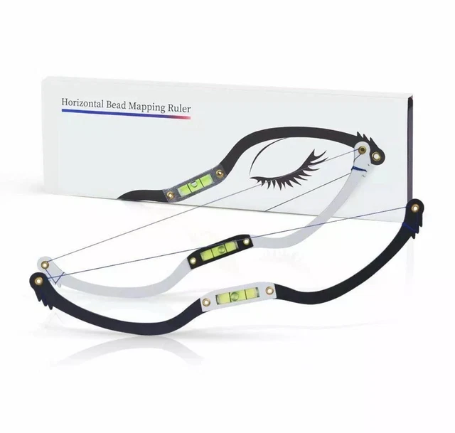 TATTOO MAKEUP BOW Arrow Line Ruler Measuring Brow String Eyebrow ...