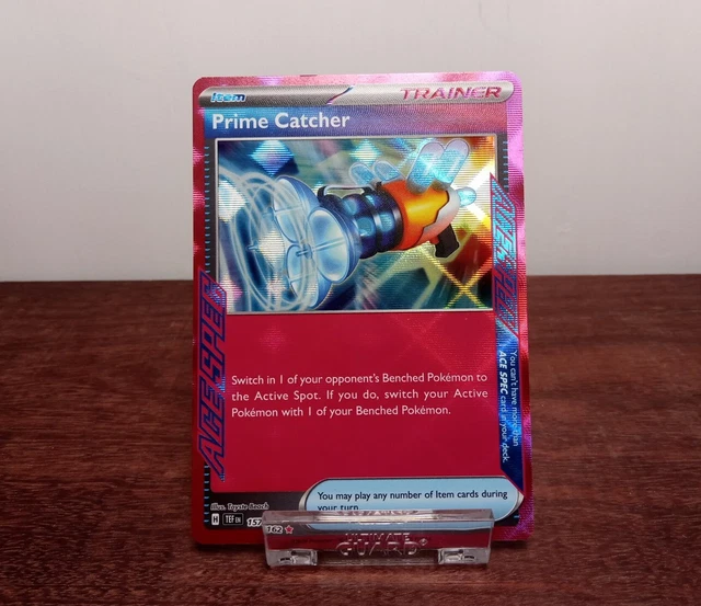 POKEMON TCG PRIME Catcher 157/162 ACE SPEC Rare Card : Temporal Forces ...