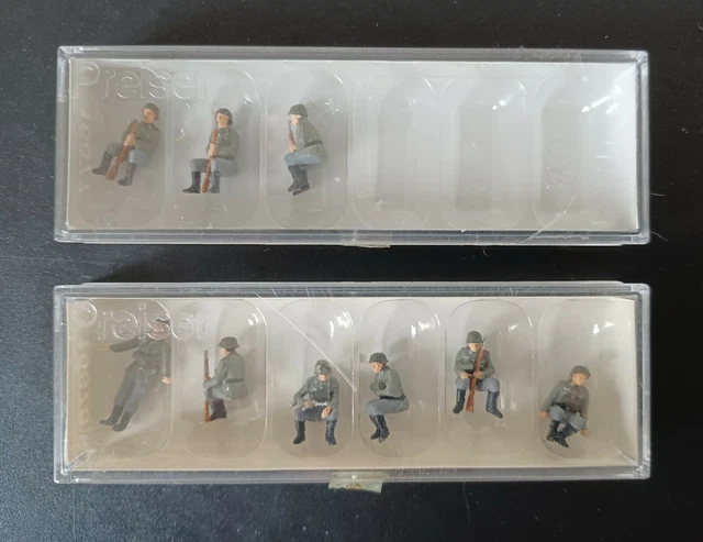 PREISER MILITARY 16876: Panzergrenadiere & Bonus! 1:87 Wehrmacht Neu & OVP EUR 37,99 - PicClick DE