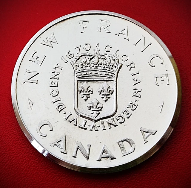 1670-1970 - NEW France - Tercentenary of Canadian Coinage ...