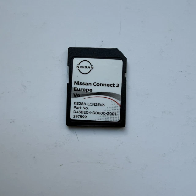 GENUINE NISSAN CONNECT 2 Sat Nav Map SD Card KE288-LCN2EV6 £21.47 ...