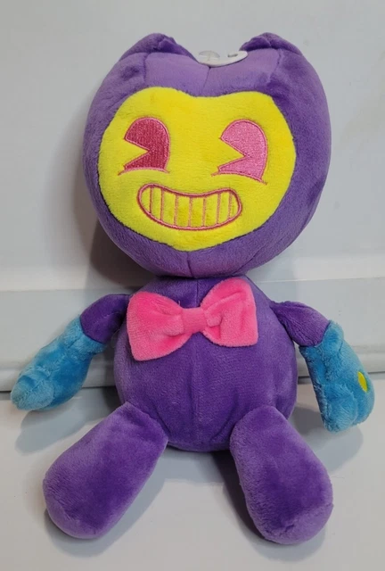 BENDY AND THE Ink Machine Blacklight Bendy 9” Plush Purple Phatmojo £14 ...