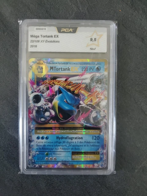 CARTE POKÉMON MEGA Tortank EX - XY Evolutions 22/108 - PCA 9.5 FR EUR ...