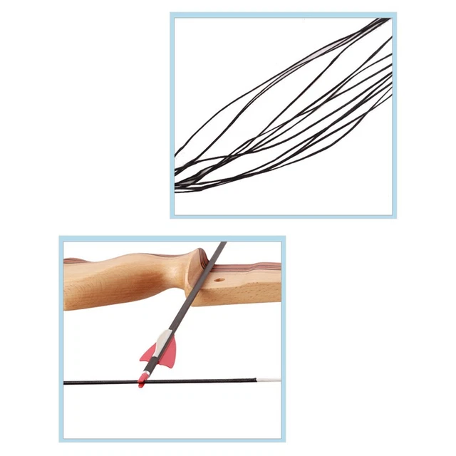 SUPERIOR RECURVE BOWSTRING 12 strand Braid Protects Bow and Ensures ...