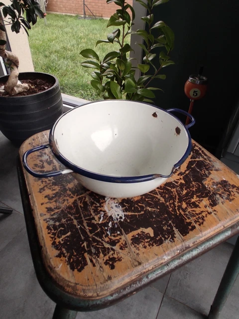 BOL SCIENCE SCOLAIRE tôle émaillé ancien Véritable Barbier Curiosité ...