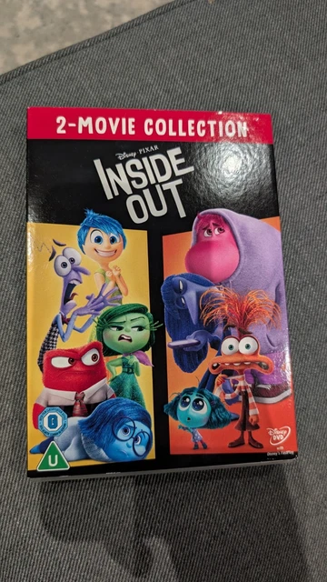 INSIDE OUT: 2-MOVIE Collection DVD, Inside Out 1 DVD+ Inside Out 2 DVD ...