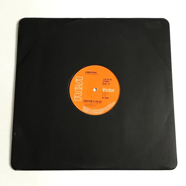 LANDSCAPE - EINSTEIN A Go-Go 12" Vinyl Record - RCAT 22 VG+/VG+ £32.50 ...