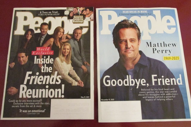 GOODBYE FRIEND MATTHEW Perry Remembered People Nov 2023 & Friends ...