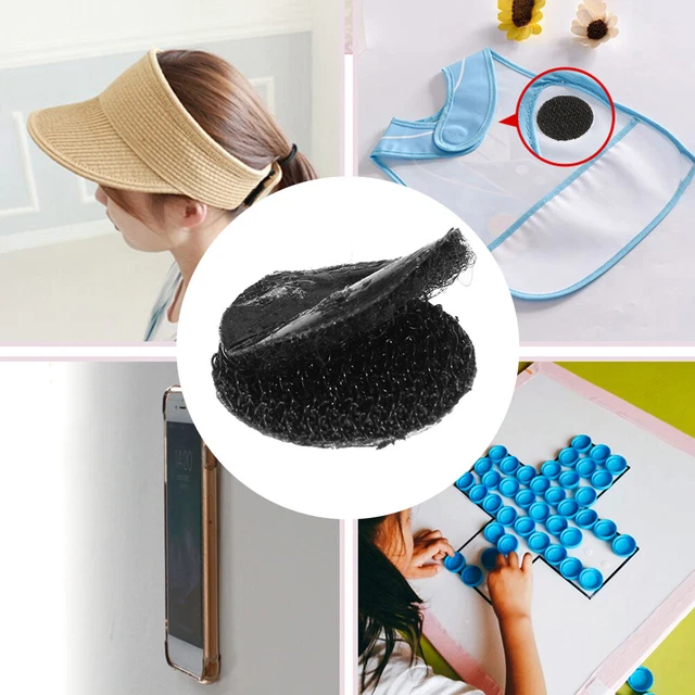 50 PAIRS DOUBLE-SIDED Round Dots Sticker Strong Glue Self Adhesive ...