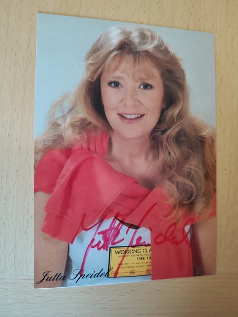 AUTOGRAMM SIGNIERT VON Jutta Speidel (deutsche Schauspielerin) EUR 2,49 - PicClick DE