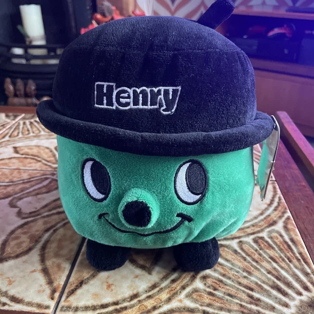 HENRY HOOVER HUGGABLE Soft Plush Toy Green Casdon Soft Toy Plush With ...
