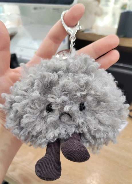 JELLYCAT STORM CLOUD Plush Toy - Grumpy Cute Face with Tags, Amuseables ...