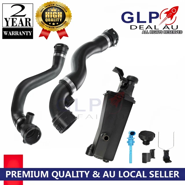 Radiator Expansion Tank Upper Lower Coolant Hose For Bmw E46 3