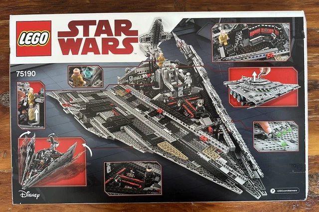 LEGO STAR WARS First Order Star Destroyer (75190) Complet Supreme ...