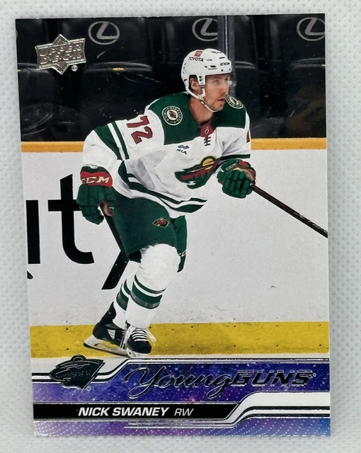 NICK SWANEY 2023-24 Mazzo superiore Hockey Series 2 #458 Young Guns ...