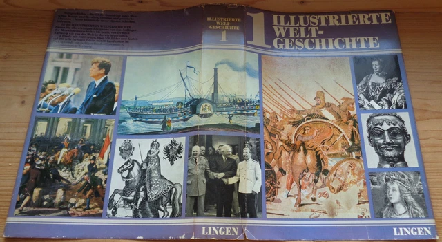 VEIT VALENTIN-ILLUSTRIERTE WELTGESCHICHTE in 4 Bänden-A.Wucher & U ...