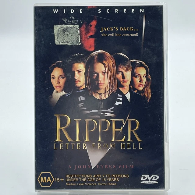 RIPPER-LETTER FROM HELL DVD Region 4 PAL Dolby Digital With Special ...