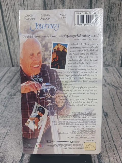 JOURNEY (VHS, 1996, Hallmark Hall Of Fame) Jason Robards, Brenda ...