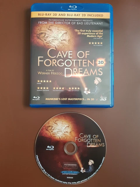 CAVE OF FORGOTTEN Dreams Blu-Ray 3D & 2D 2011 Revolver Entertainment £ ...