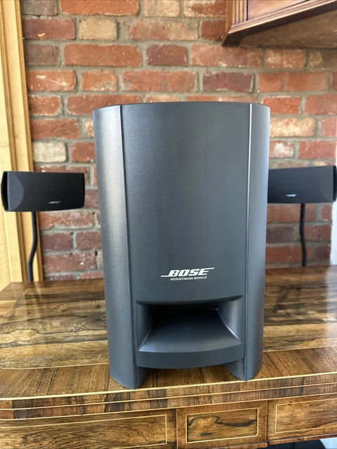 BOSE ACOUSTIMASS PS3-2-1 II Bass Module + 2 Satellites & Cables ...