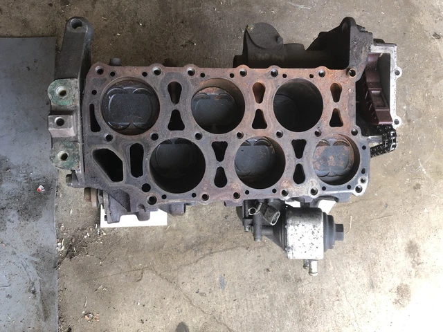 VW GOLF MK4 R32 BFH 3.2 Engine Block Spares Or Repair Piston Ring ...