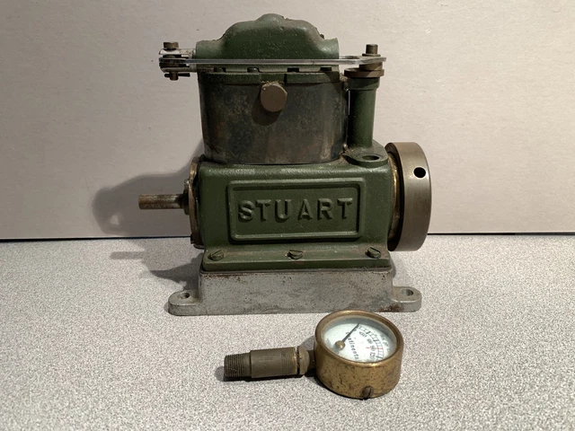 LIVE STEAM ENGINE Stuart Turner Sirius Firefly WWII Model Hit Miss Toy ...