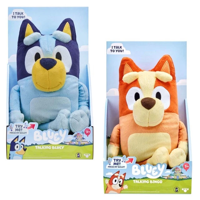 BLUEY - SOUND Effects Stuffed Soft Talking Plush Toy 13" - Official ...
