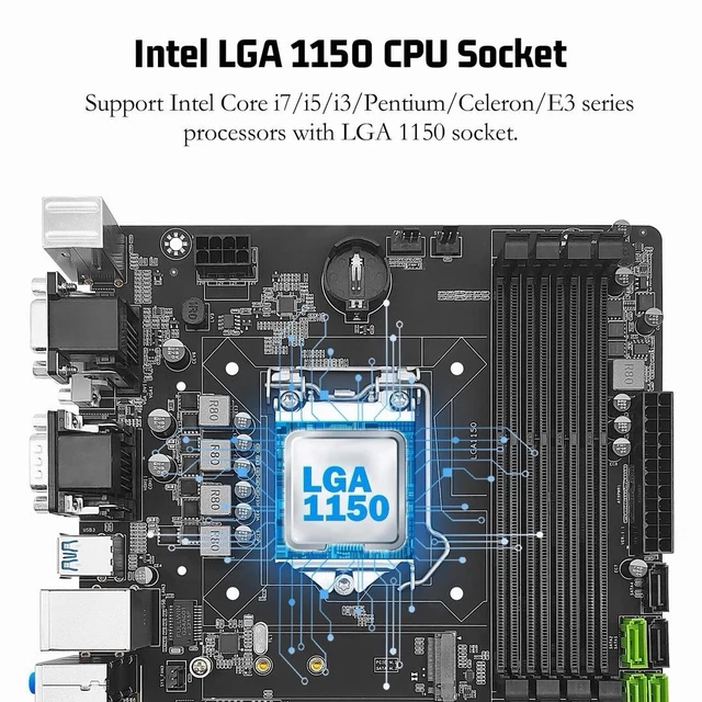 B85M PRO MICRO ATX Gaming Motherboard LGA 1150 – Black £44.99 - PicClick UK