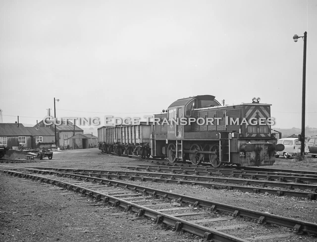 6 X 6 Railway Negative: ex-BR Class 14 Diesel D9523 BSC Glendon E 1974 ...
