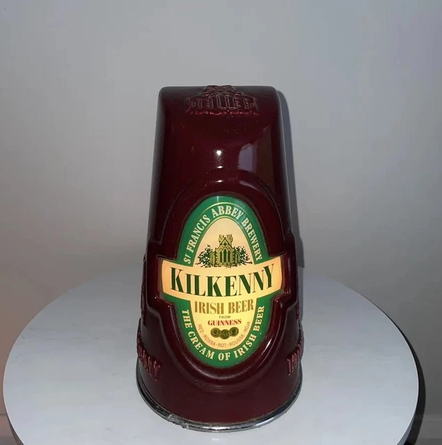 KILKENNY RARE ILLUMINATED Bar Top Pub Pump Font Sign Advertising ...