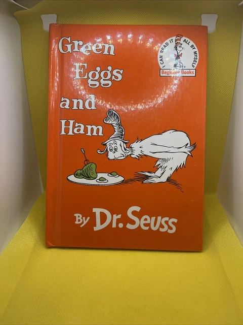 1988 GREEN EGGS And Ham By Dr. Seuss Grolier Book Club Edition Beginner ...