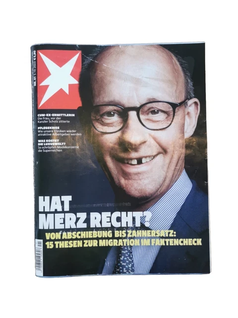 STERN NR. 41 vom 5.10.2023 Hat Merz recht? EUR 1,00 - PicClick DE