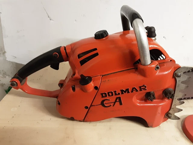 DOLMAR CA MOTORSÄGE -Kettensäge- Oldtimer-sehr schöner Zustand EUR 175 ...