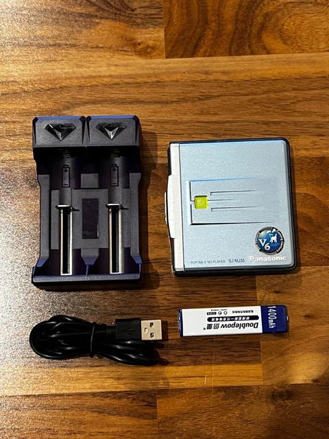 PANASONIC MINIDISC MD Walkman Minidisc Portable Player SJ-MJ35 EUR 95 ...