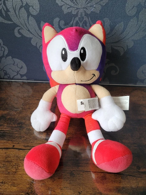 SONIC THE HEDGEHOG Plush - 11" Pink Purple Rare Colour £11.00 - PicClick UK