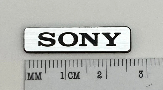 SONY ICF-5900W NAME Plate Badge Custom Made Incised £9.48 - PicClick UK