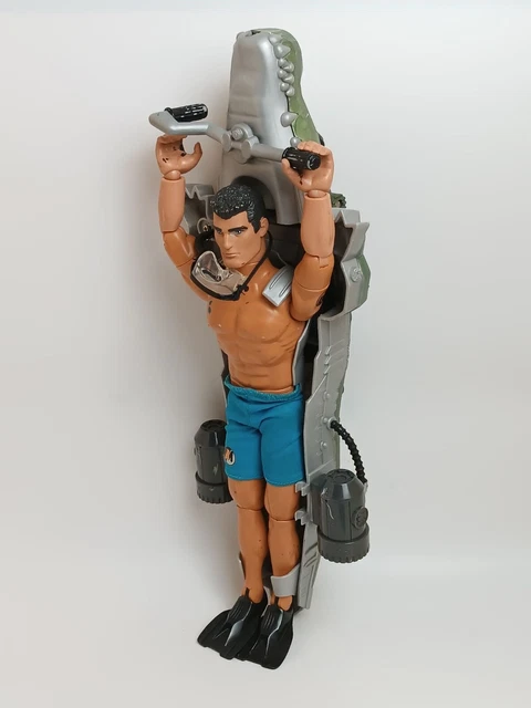 FIGURINE HASBRO ACTION Man avec Robot Crocodile Action Figure EUR 17,45 ...