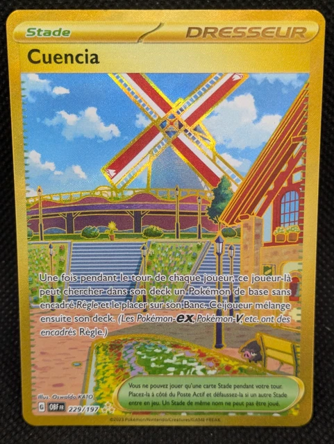 CARTE POKEMON CUENCIA Français - Gold EV3 OBF FR - 229/197- Neuf EUR 9 ...