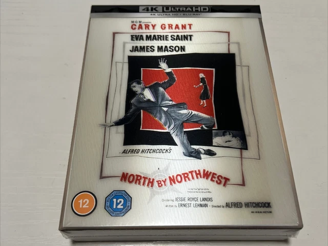 NORTH BY NORTHWEST Collectors Edition 4K UHD Blu-ray SteelBook U.K. Exclusive £69.99 - PicClick UK