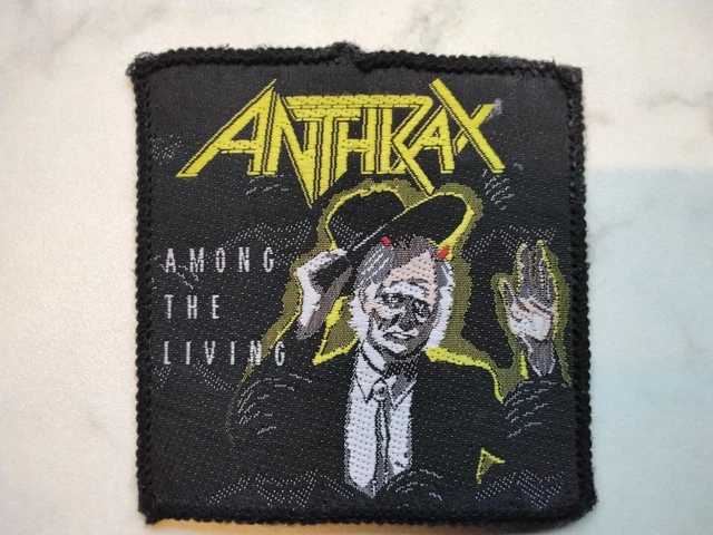 ANTHRAX PATCH ORIGINAL 80ER Vintage Aufnäher 8x8cm S.O. D. Thrash Metal EUR 27,50 - PicClick FR