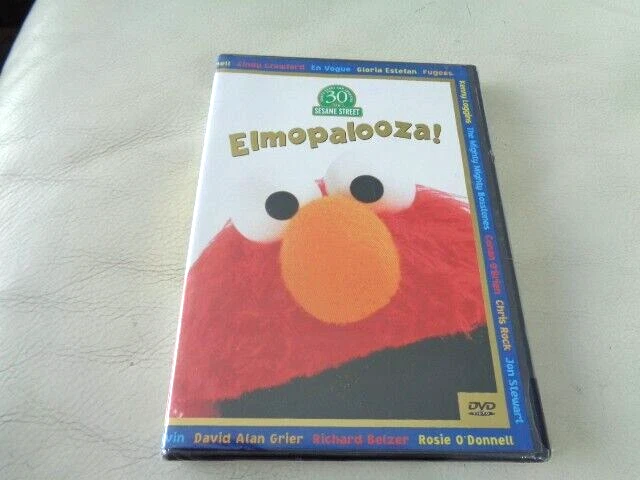 SESAME STREET BRAND New DVD Elmopalooza! NTSC R1 Fugees En Vogue Jimmy ...