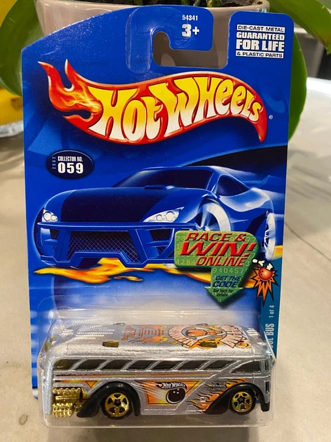 HOT WHEELS 2002 Surfin'École Bus Rechange'N Attaque Séries Collector ...