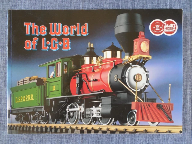 THE WORLD OF LGB 1987 Product Catalog Model Railroading Toy Trains ...