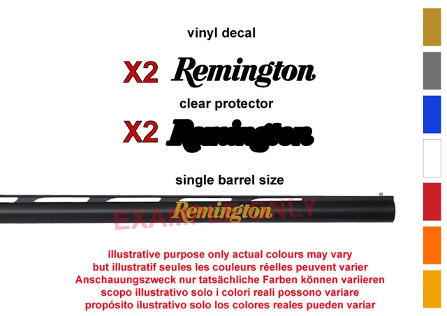 REMINGTON VINYL DECAL Sticker For Rifle /shotgun / Case / Gun Safe ...